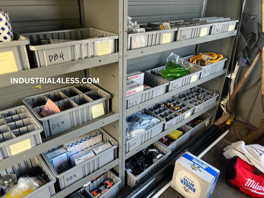 Customer Photos: Efficient Storage Solution for Plumber's Service Truc