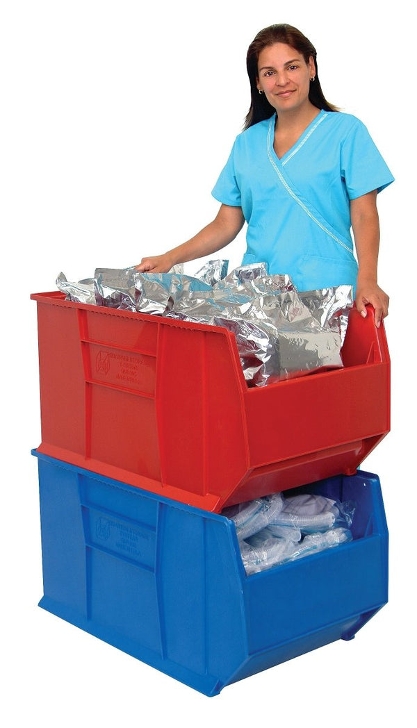 Organizing Medical Supplies: The Benefits of Stackable Plastic Bins in