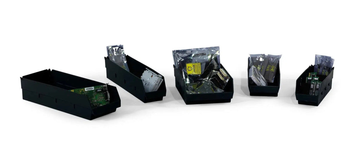 ESD-Safe Bins, Containers and Shelving – Industrial 4 Less