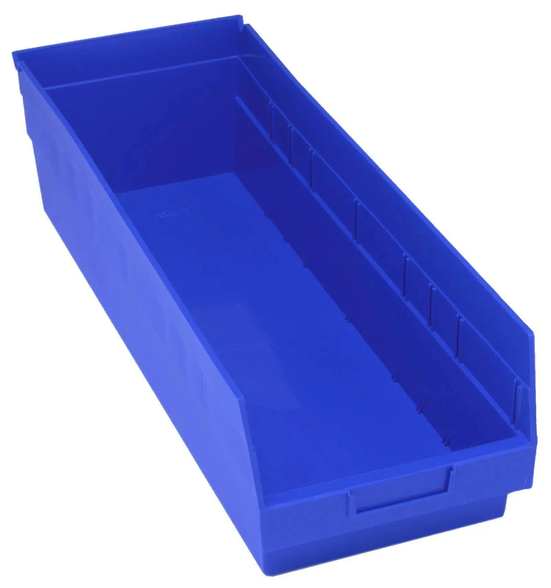 Quantum Storage QSB214 Shelf Bins - 23-5/8" x 8-3/8" x 6" Nesting Open ...