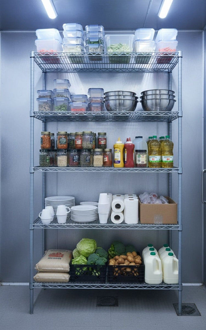 Restaurant Wire Shelving – NSF Certified, Rust-Resistant Epoxy Steel ...
