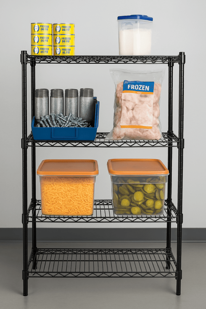Restaurant Wire Shelving – NSF Certified, Rust-Resistant Epoxy Steel ...