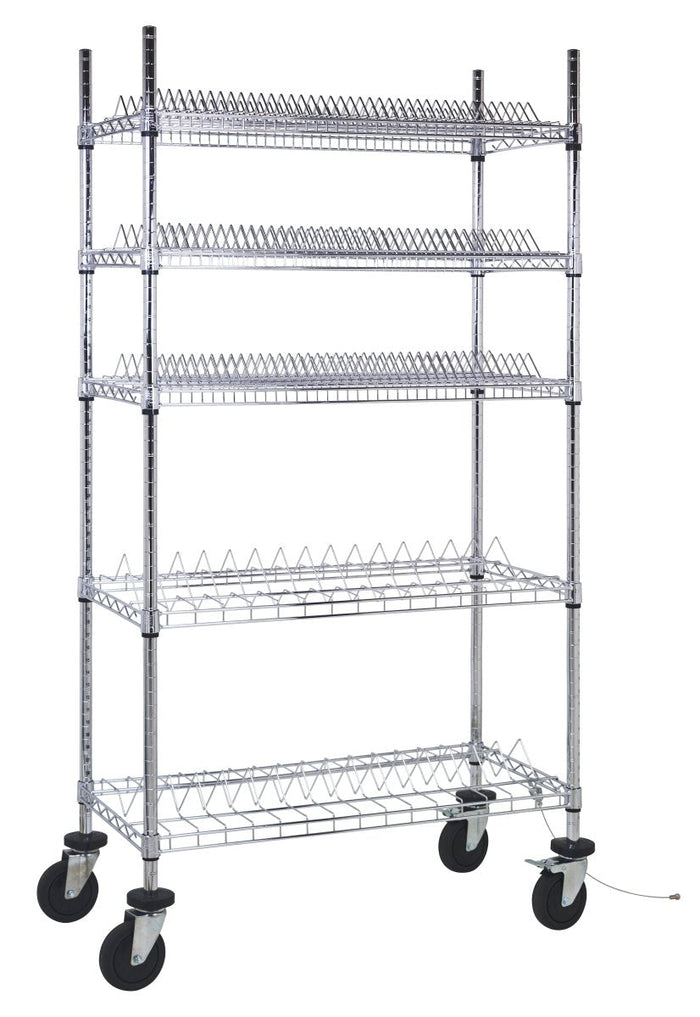 SMT Reel Shelving Carts - ESD Safe, Conductive Reel Carts