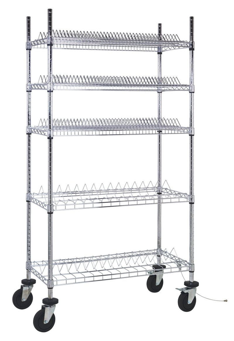 SMT Reel Shelving Carts - ESD Safe, Conductive Reel Carts
