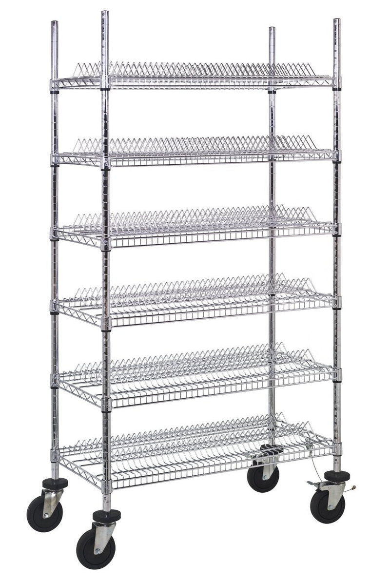 SMT Reel Shelving Carts - ESD Safe, Conductive Reel Carts