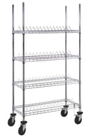 SMT Reel Shelving Carts - ESD Safe, Conductive Reel Carts